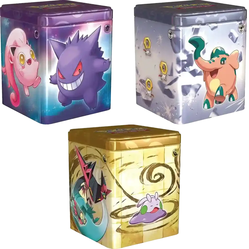 Pokemon Stapelbare Tin Box Frühjahr 2024, 19,99