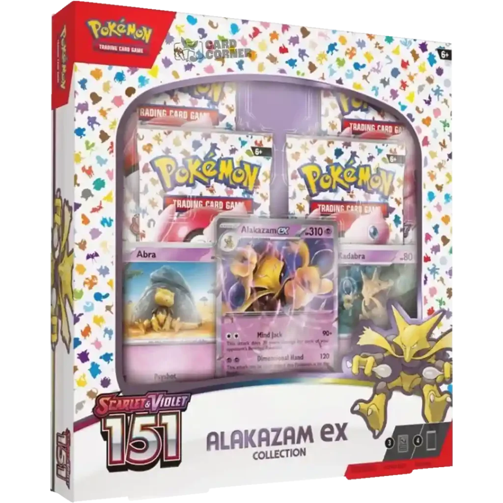Pokemon 151 Alakazam EX Box, 27,99