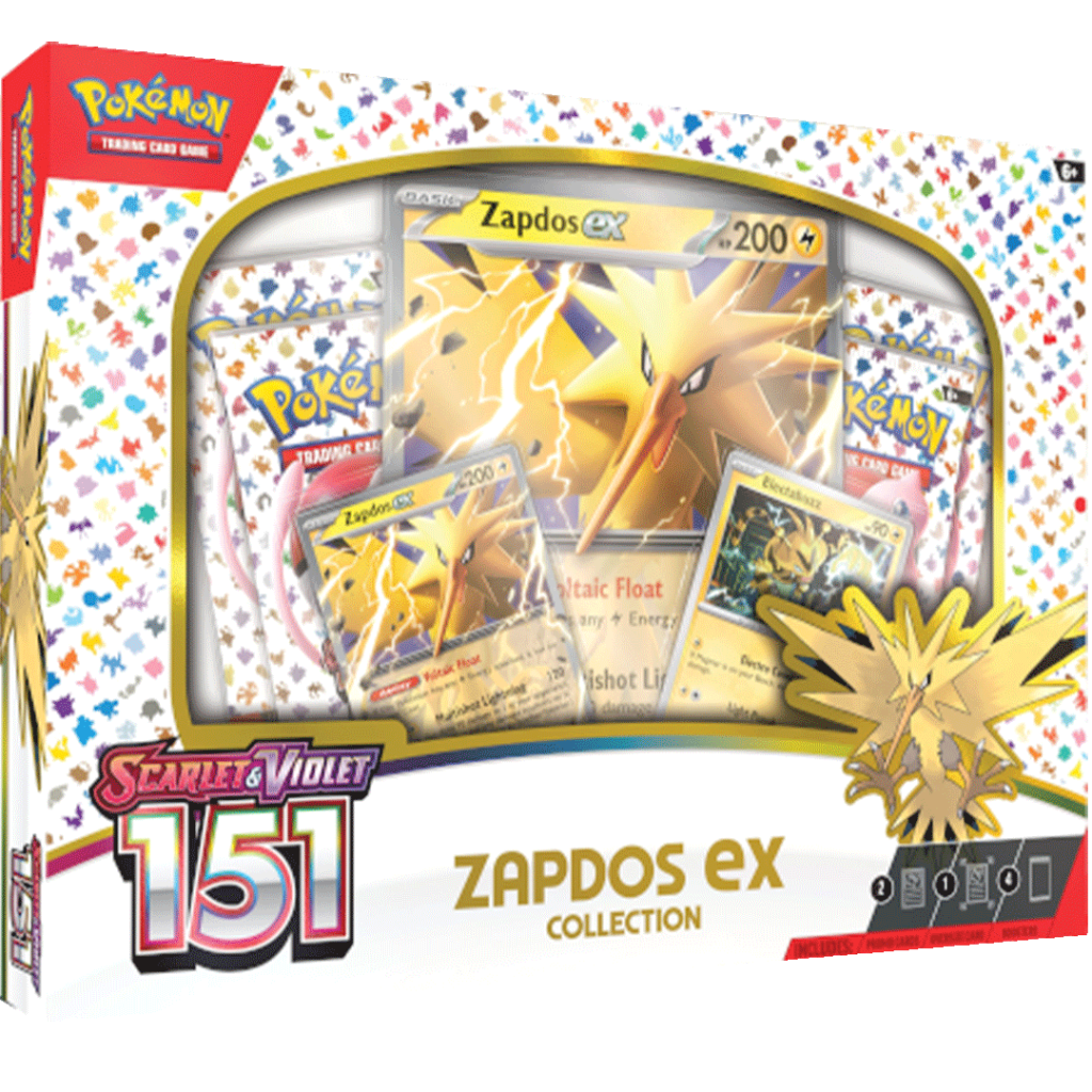 Pokemon 151 Zapdos EX Box - Pokemon Karten kaufen, 24,99