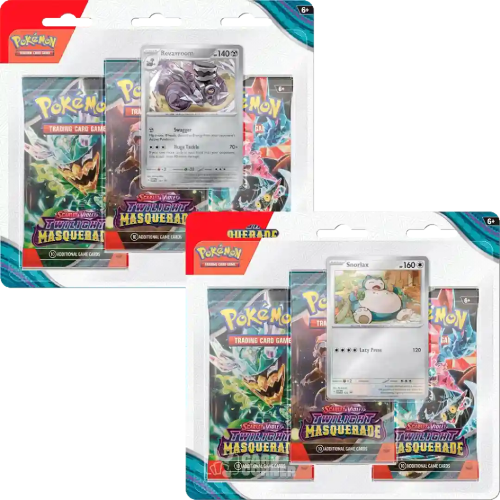 Pokemon Twilight Masquerades 3-Pack Blister, 12,99