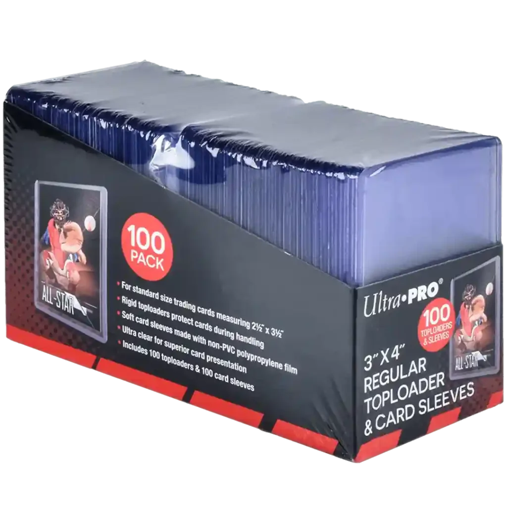 Ultra Pro Toploader & Sleeves - 100 Stück, 9,99