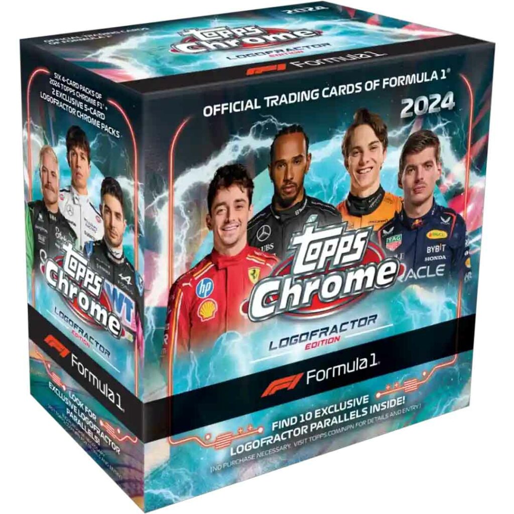 Topps Formula 1 Chrome 2024 - Logofractor Box, 144,99